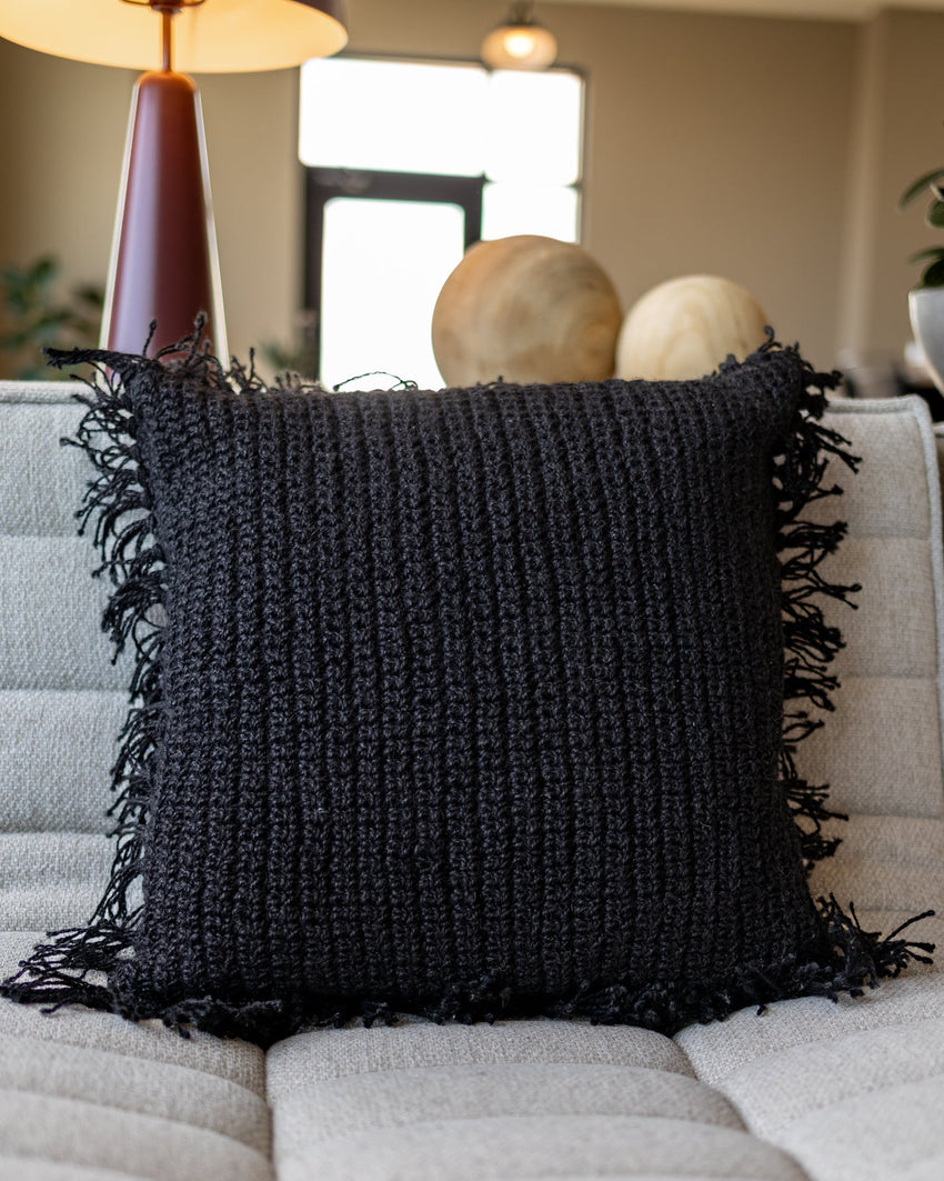 Brooke Organic Jute Knit Throw Pillow – YaYa & Co.