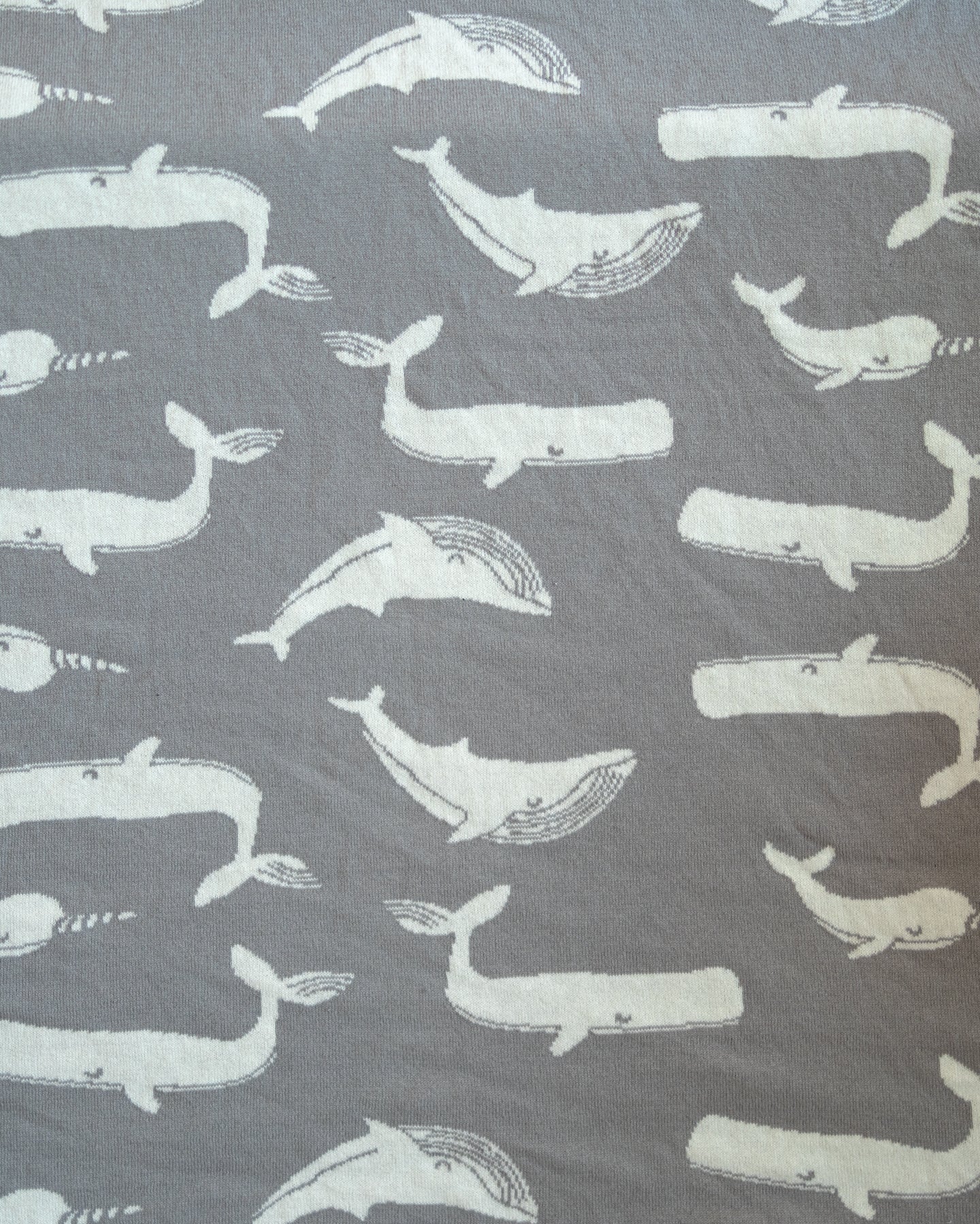 Whally Organic Cotton Narwhal Baby and Kids Throw Blanket $68 Today On ...